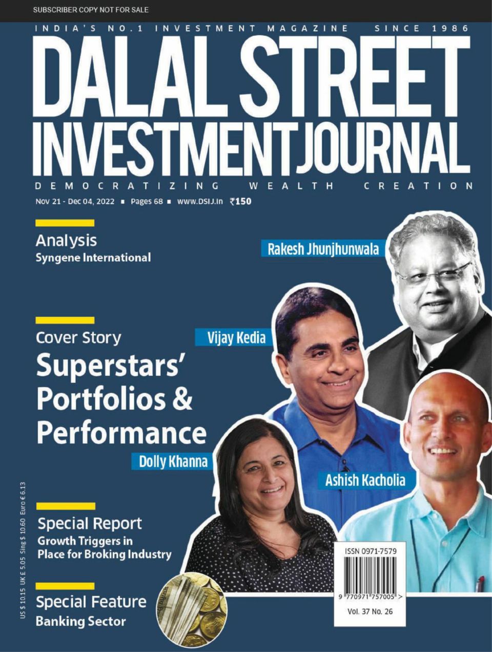 Get digital access to Dalal Street Investment Journal - November 21 ...