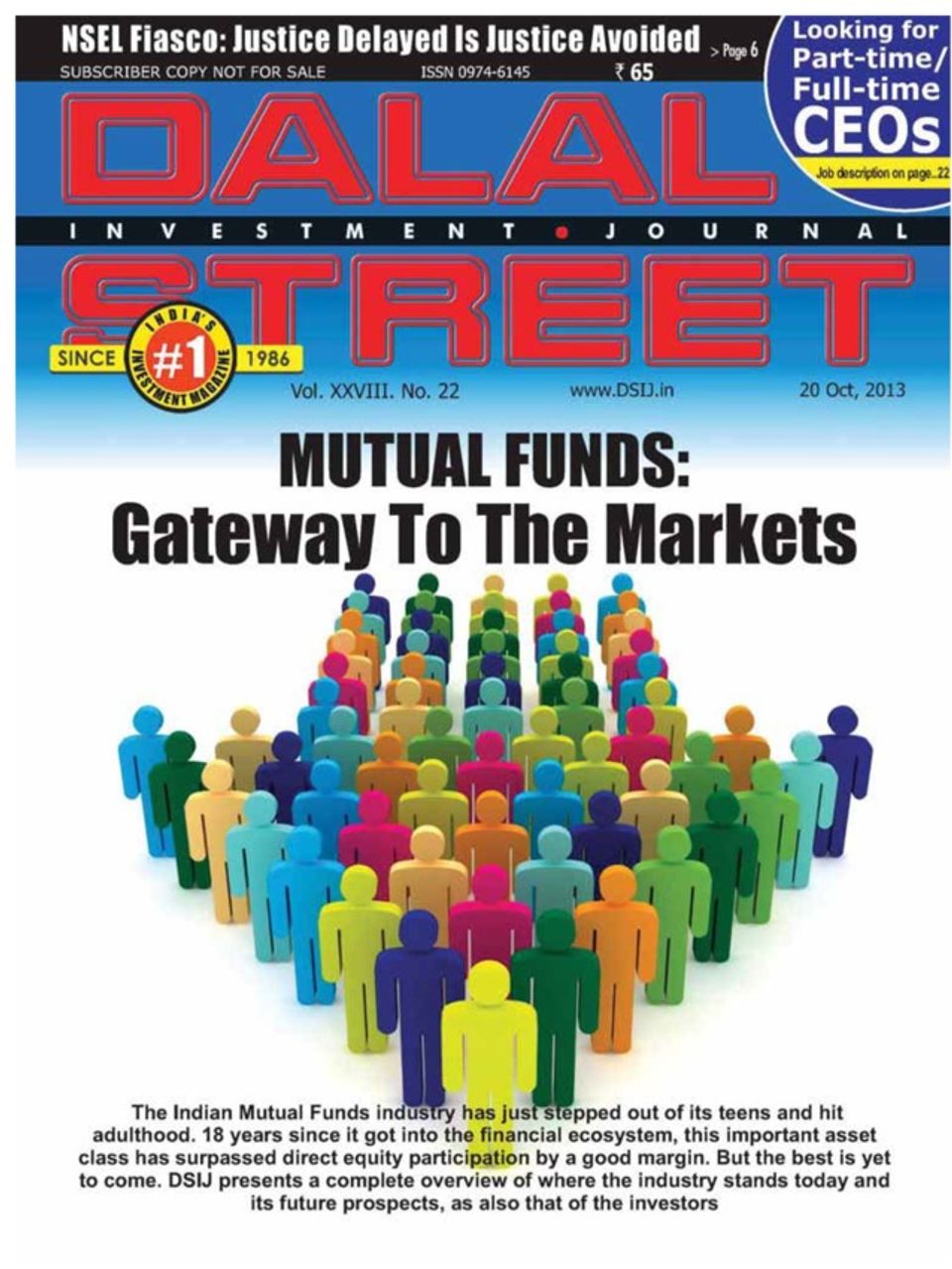 Dalal Street Investment Journal-October 20, 2013 Magazine
