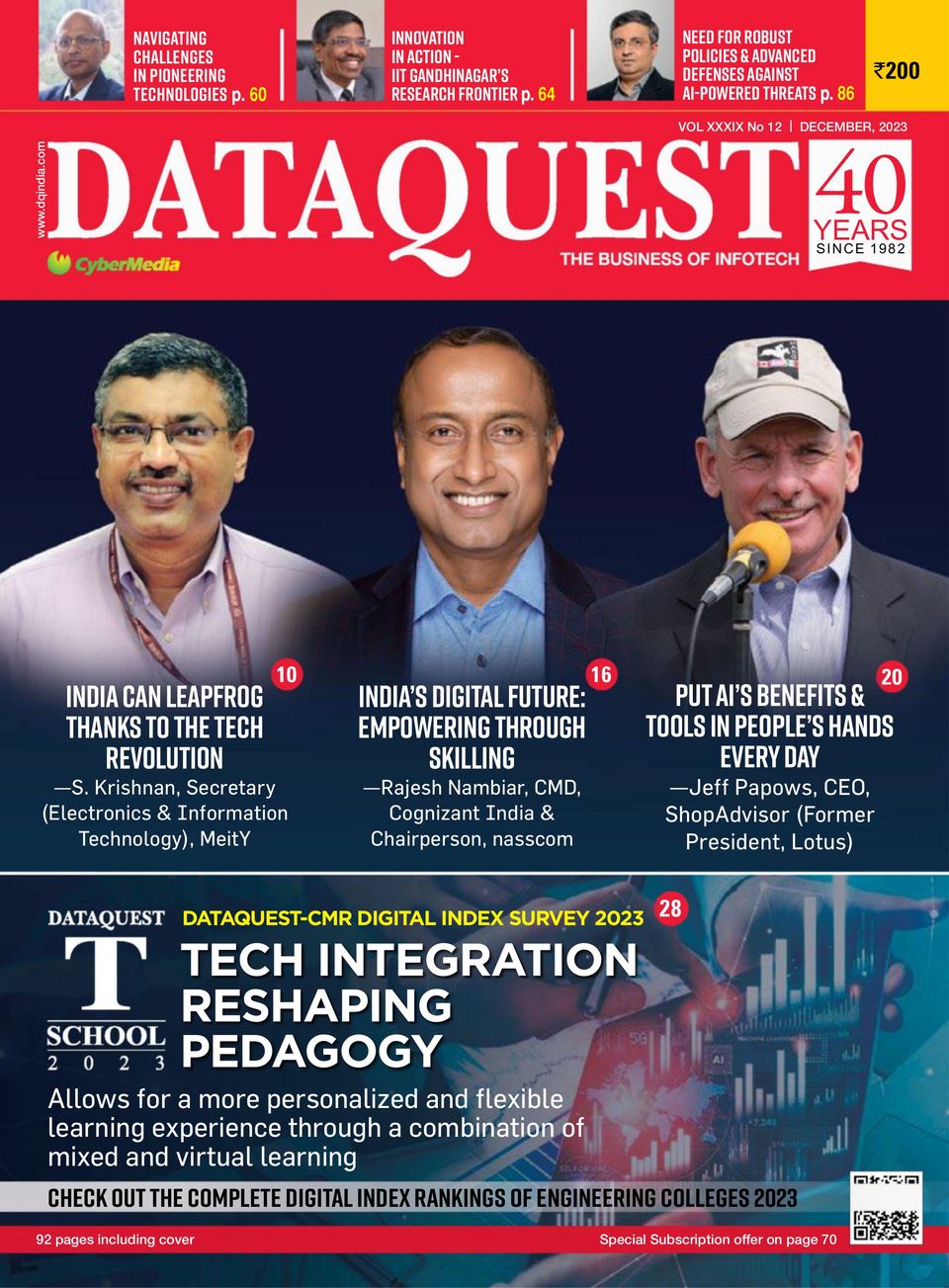 DataQuest Magazine - Get your Digital Subscription