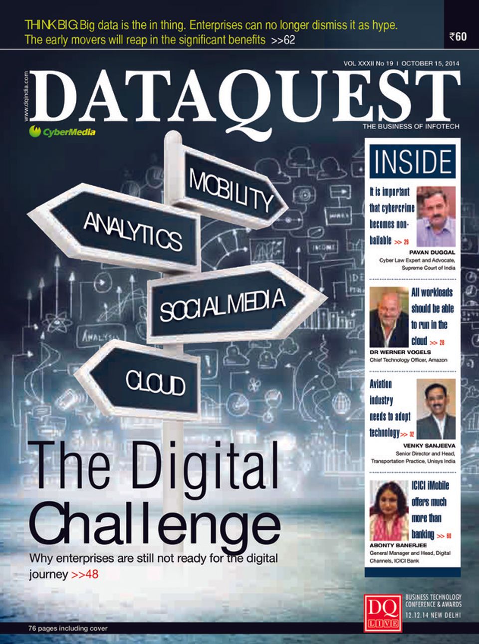 DataQuest-October 15, 2014 Magazine - Get your Digital Subscription