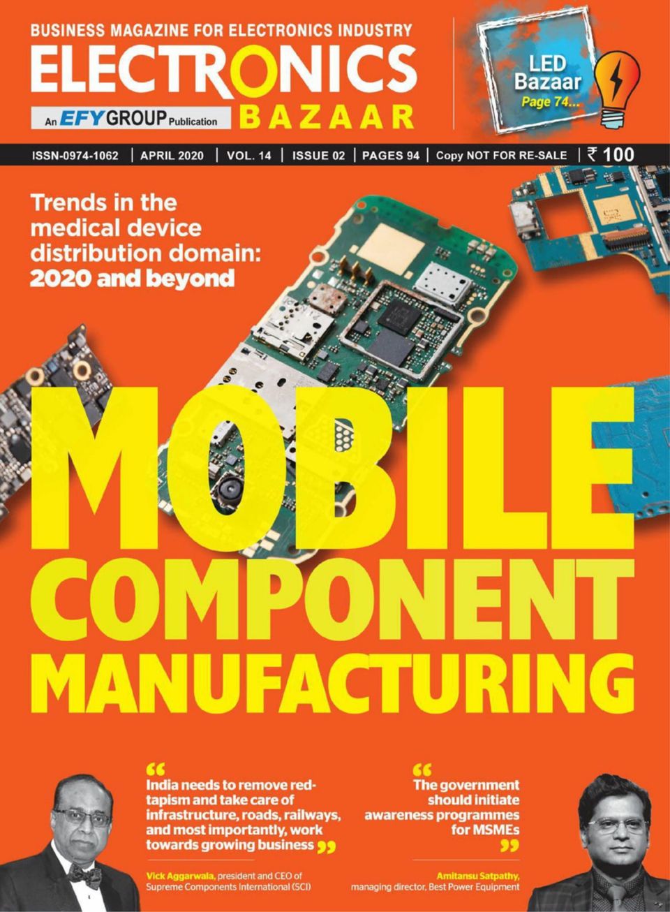 Get digital access to Electronics Bazaar - April 2020 issue | Magzter.com