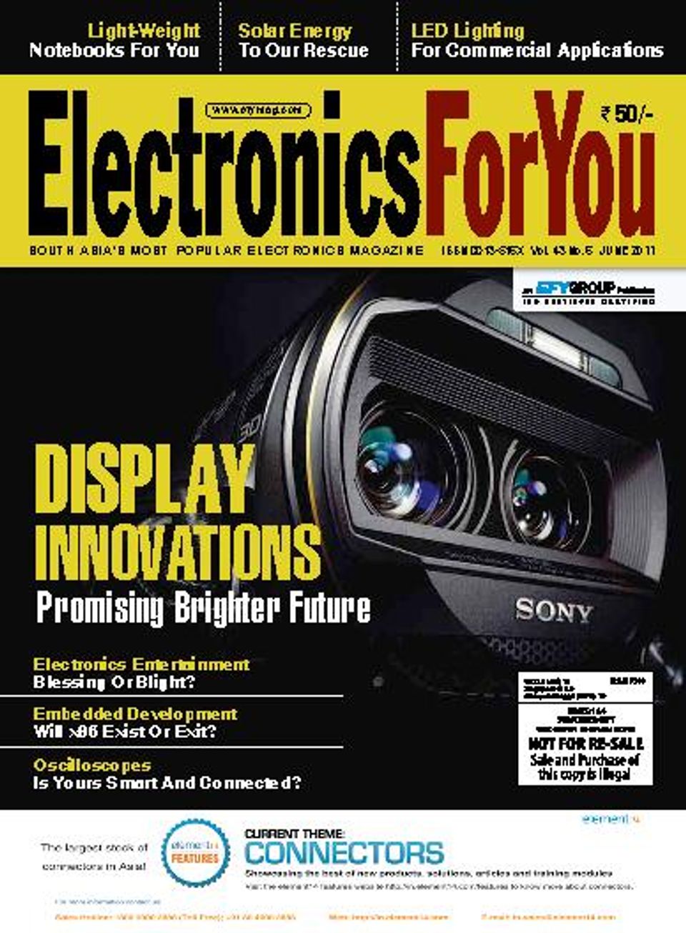 Get digital access to Electronics For You - June 2011 issue | Magzter.com