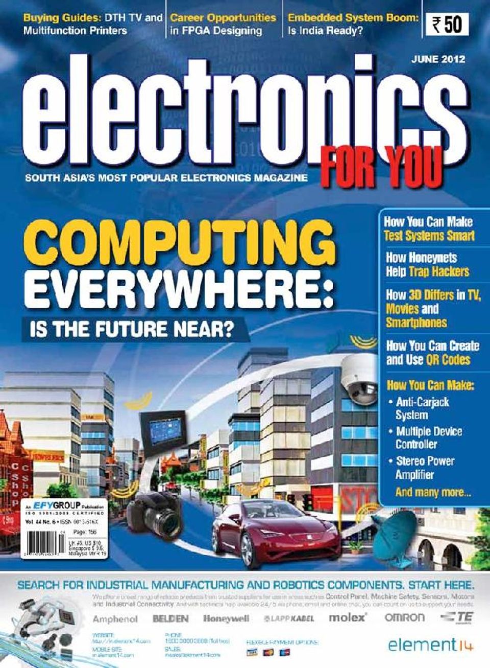 Electronics For You-June 2012 Magazine - Get your Digital Subscription