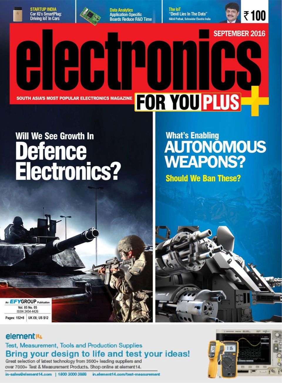 Get digital access to Electronics For You - September 2016 issue ...