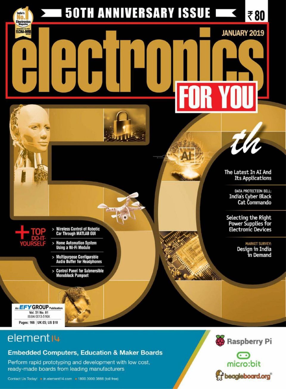 Get digital access to Electronics For You - January 2019 issue ...