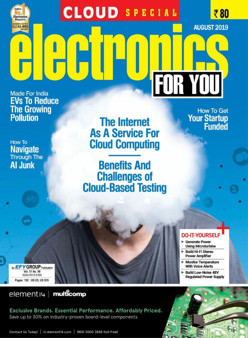 Get digital access to Electronics For You - August 2019 issue | Magzter.com