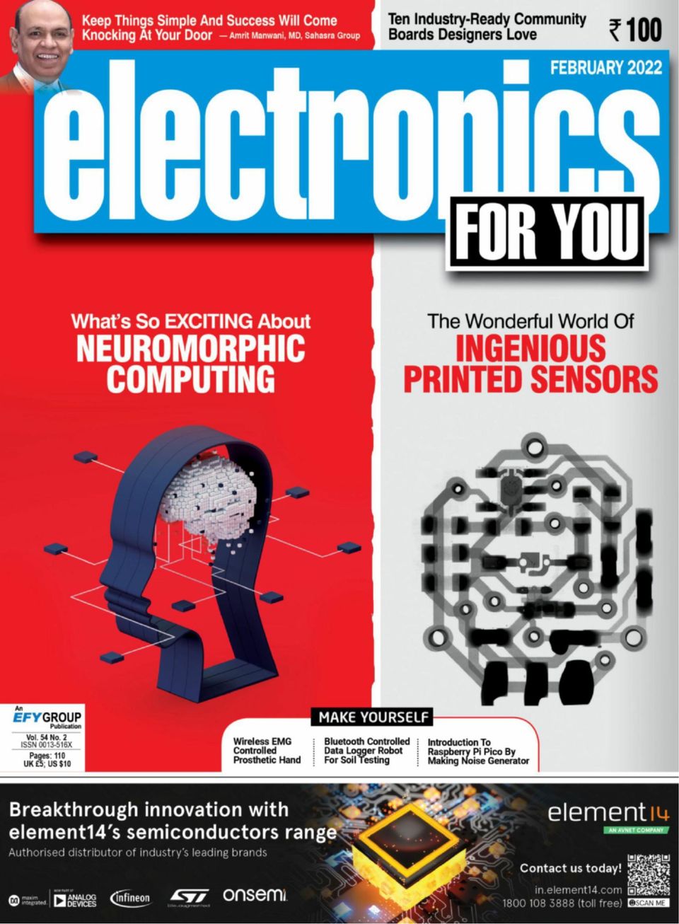 Get digital access to Electronics For You - February 2022 issue ...