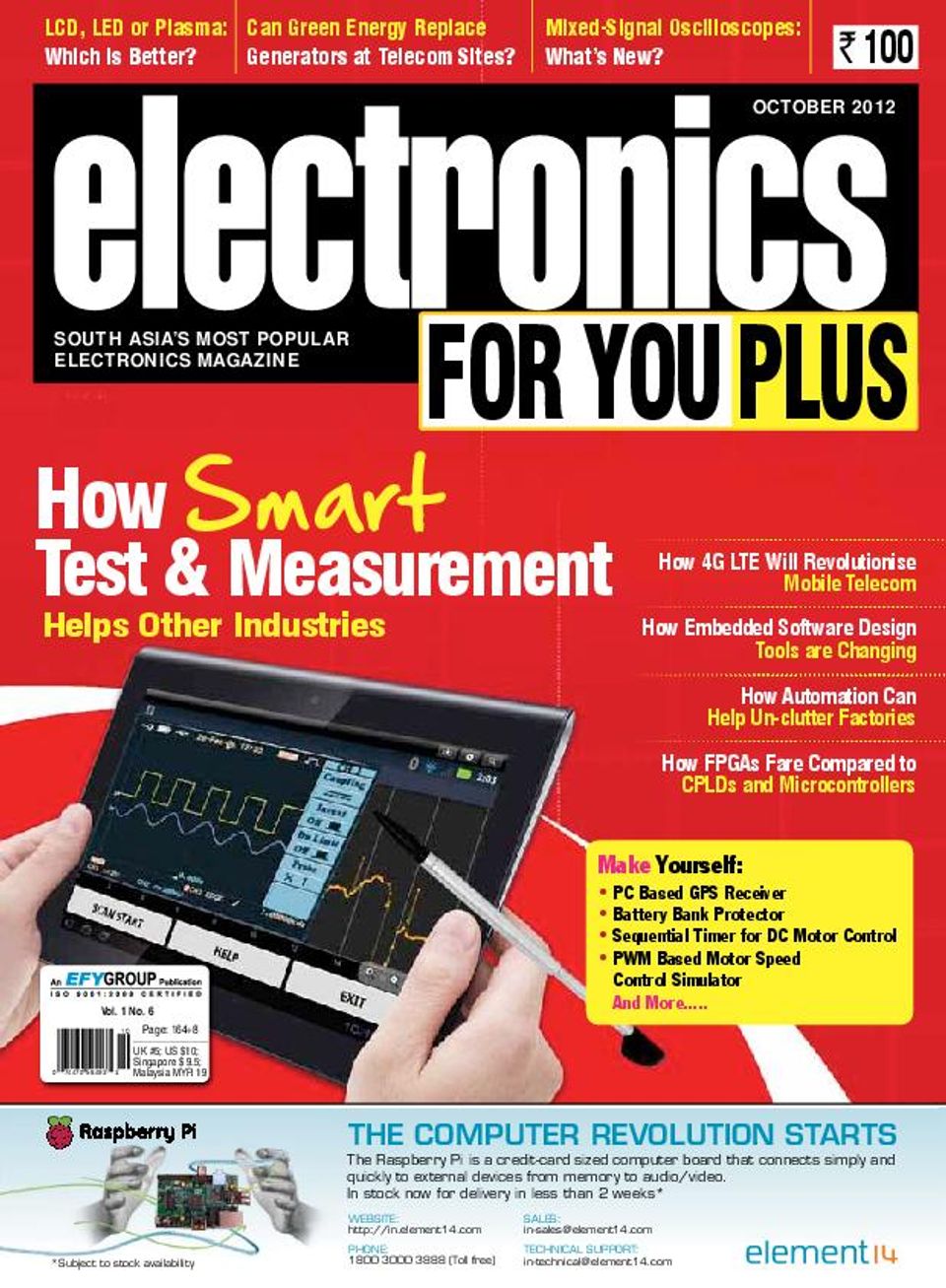 Get digital access to Electronics For You - October 2012 issue ...