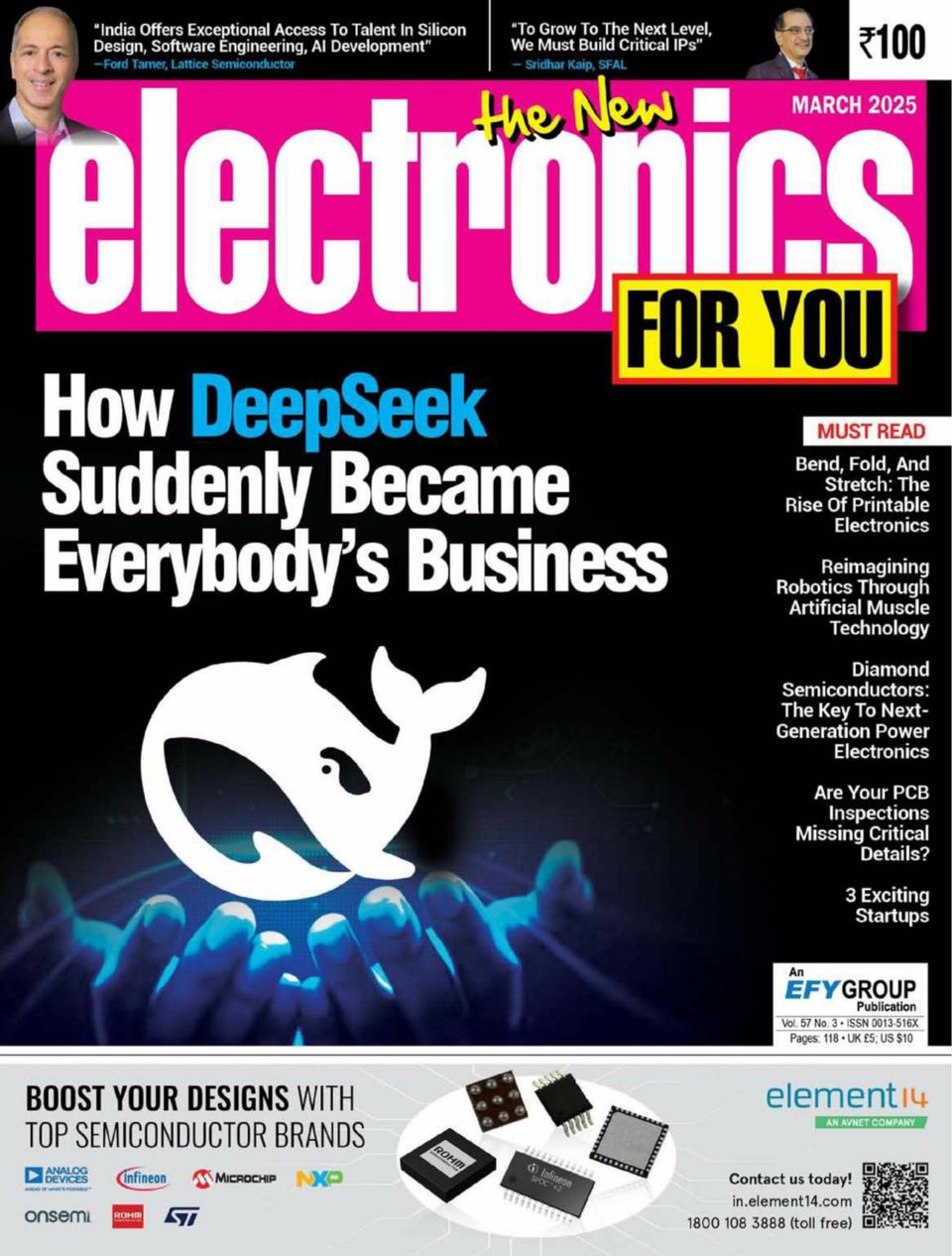 Get digital access to Electronics For You - March 2025 issue | Magzter.com