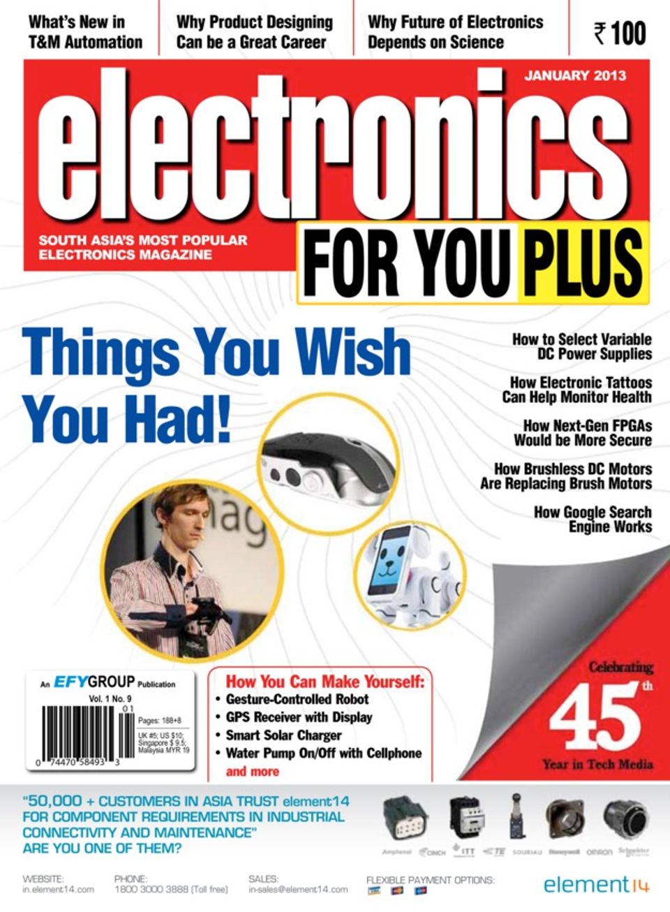 Get digital access to Electronics For You - January 2013 issue ...