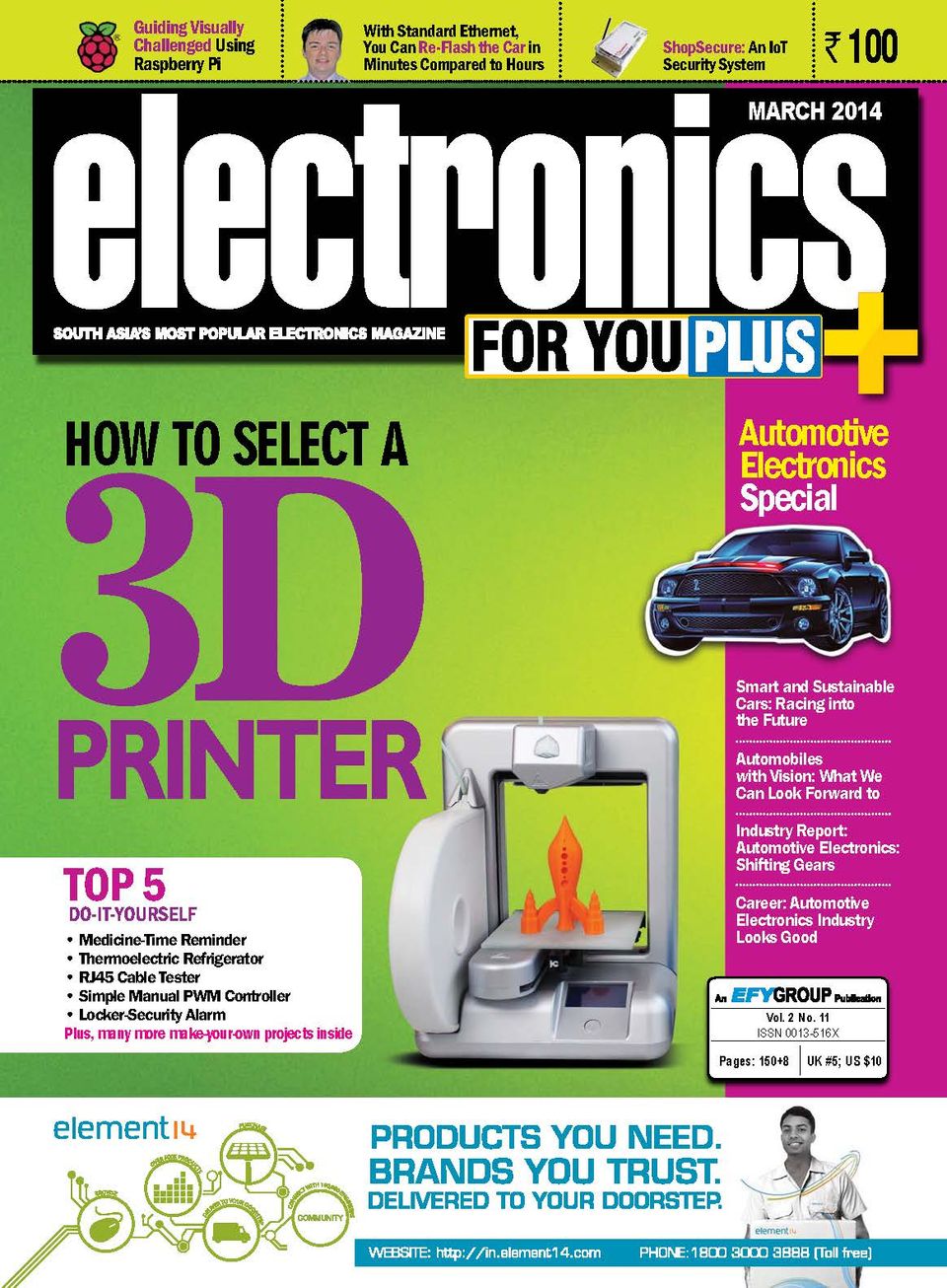 Get digital access to Electronics For You - March 2014 issue | Magzter.com