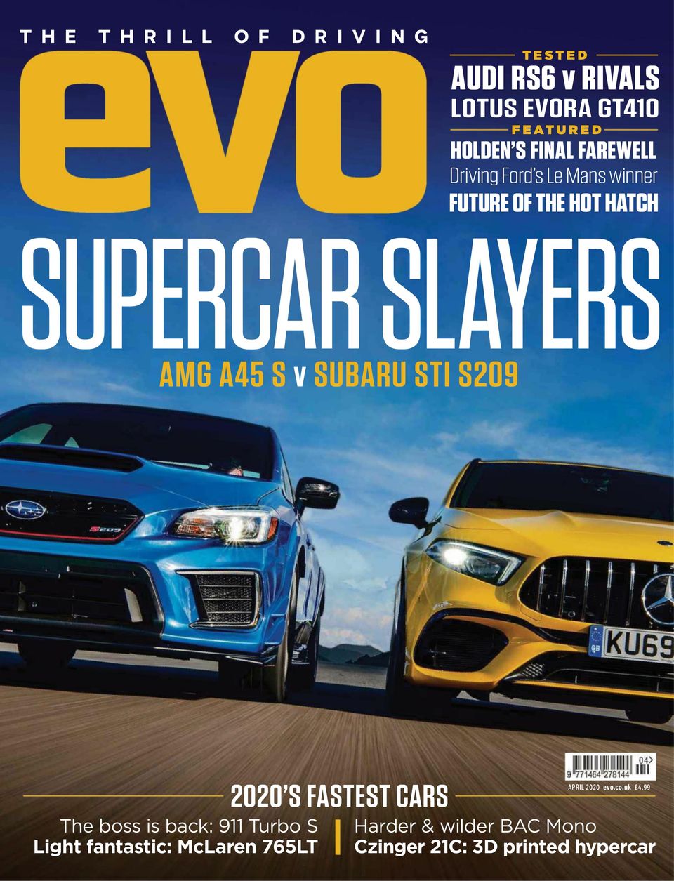 Evo UK-April 2020 Magazine - Get your Digital Subscription