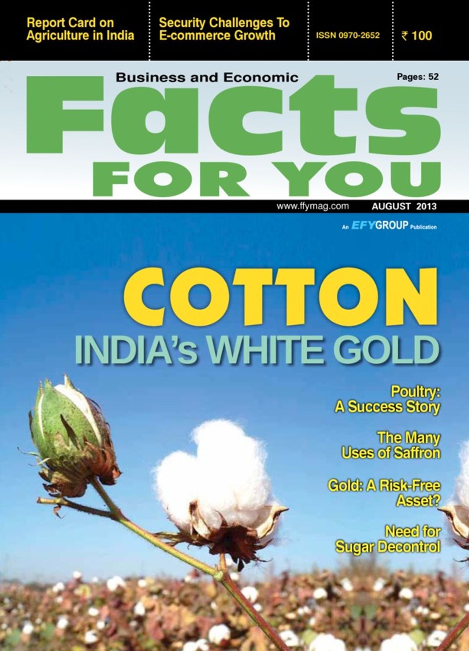 Get digital access to Facts For You - August 2013 issue | Magzter.com