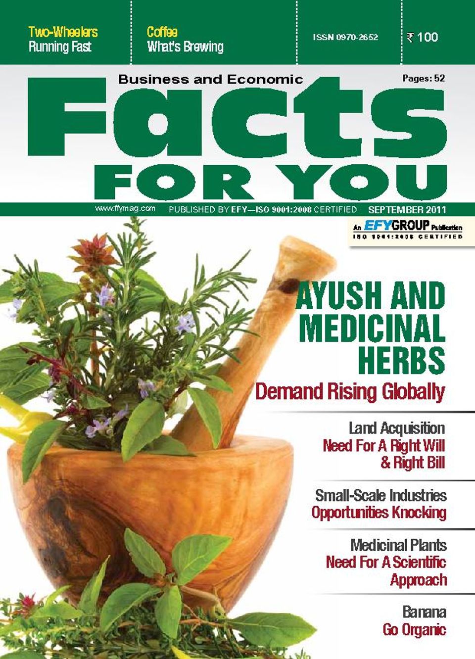 Facts For You-September 2011 Magazine - Get your Digital Subscription