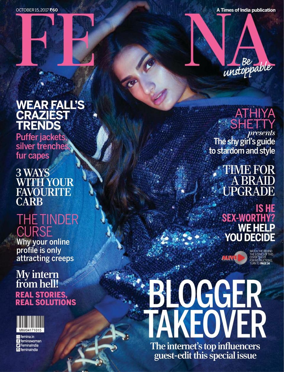Get digital access to Femina - October 15 2017 issue | Magzter.com