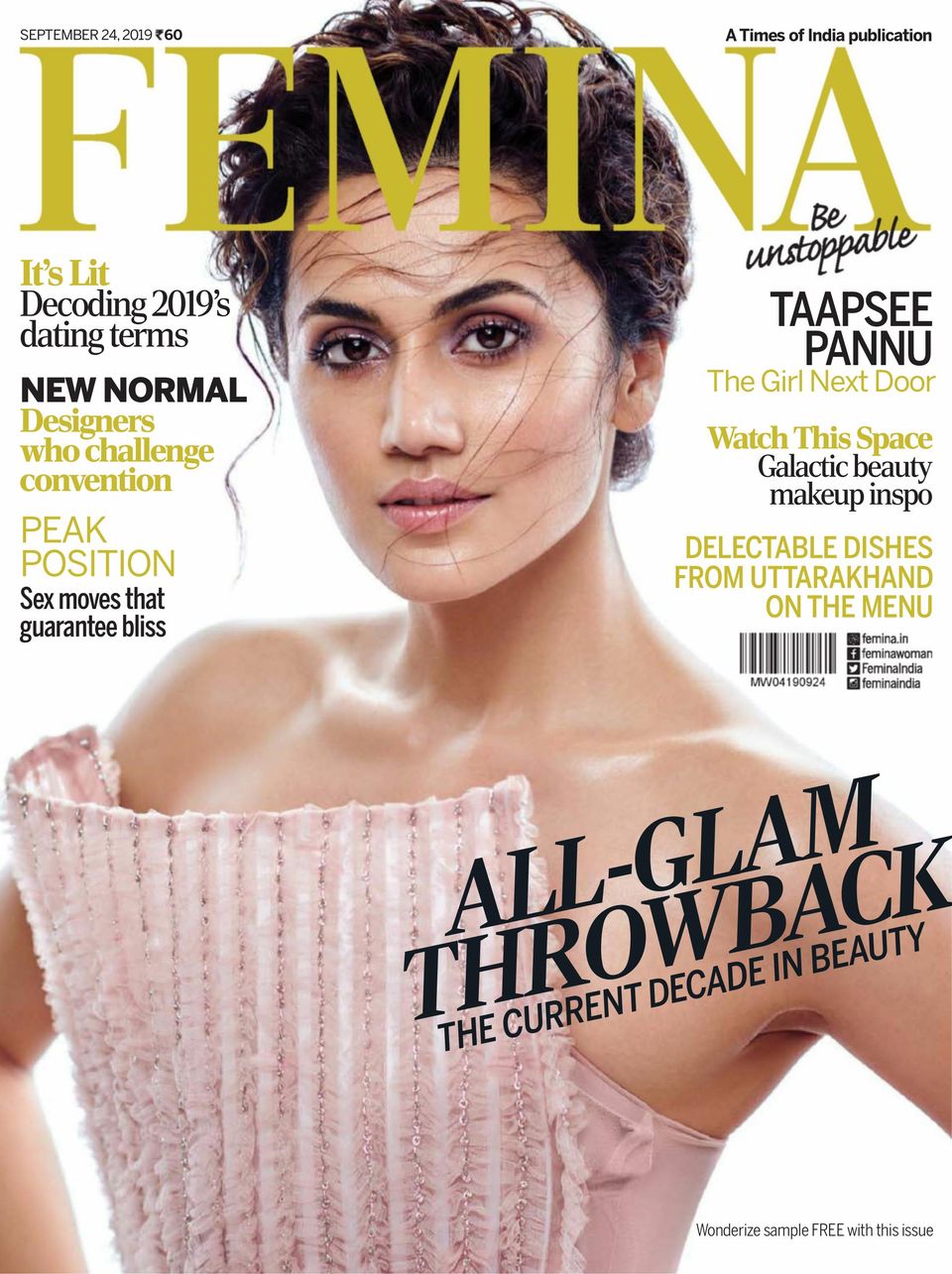 Get digital access to Femina - September 24, 2019 issue | Magzter.com