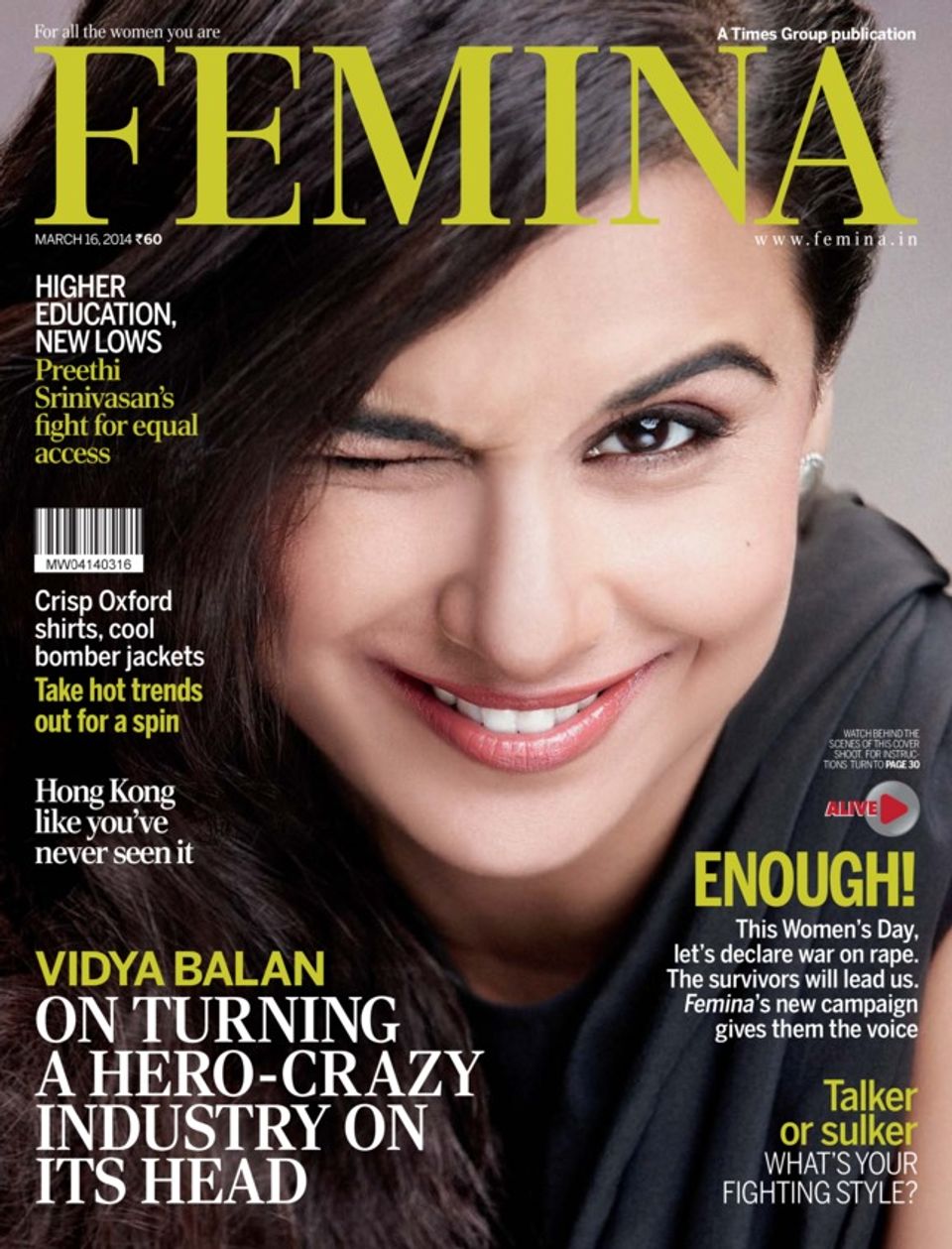 Get digital access to Femina - March 16 2014 issue | Magzter.com