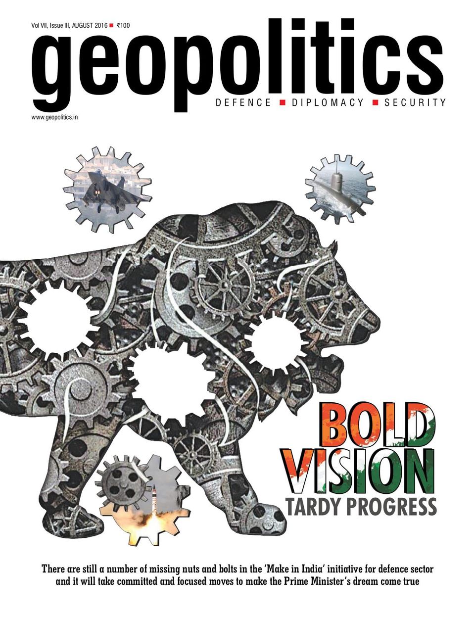 Get digital access to Geopolitics - August 2016 issue | Magzter.com