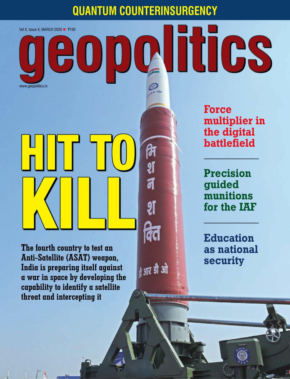 Get digital access to Geopolitics - March 2020 issue | Magzter.com