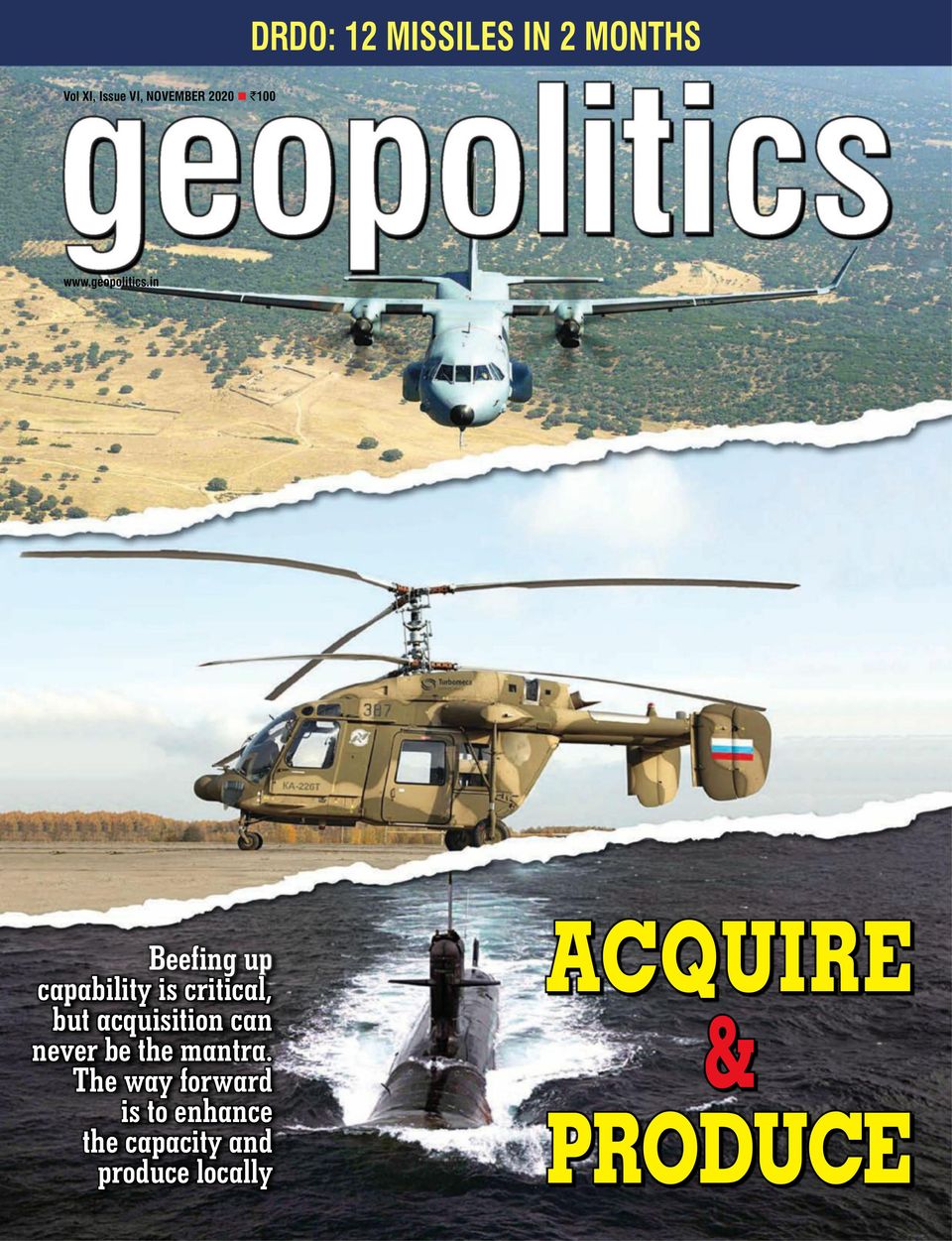 Get digital access to Geopolitics - November 2020 issue | Magzter.com