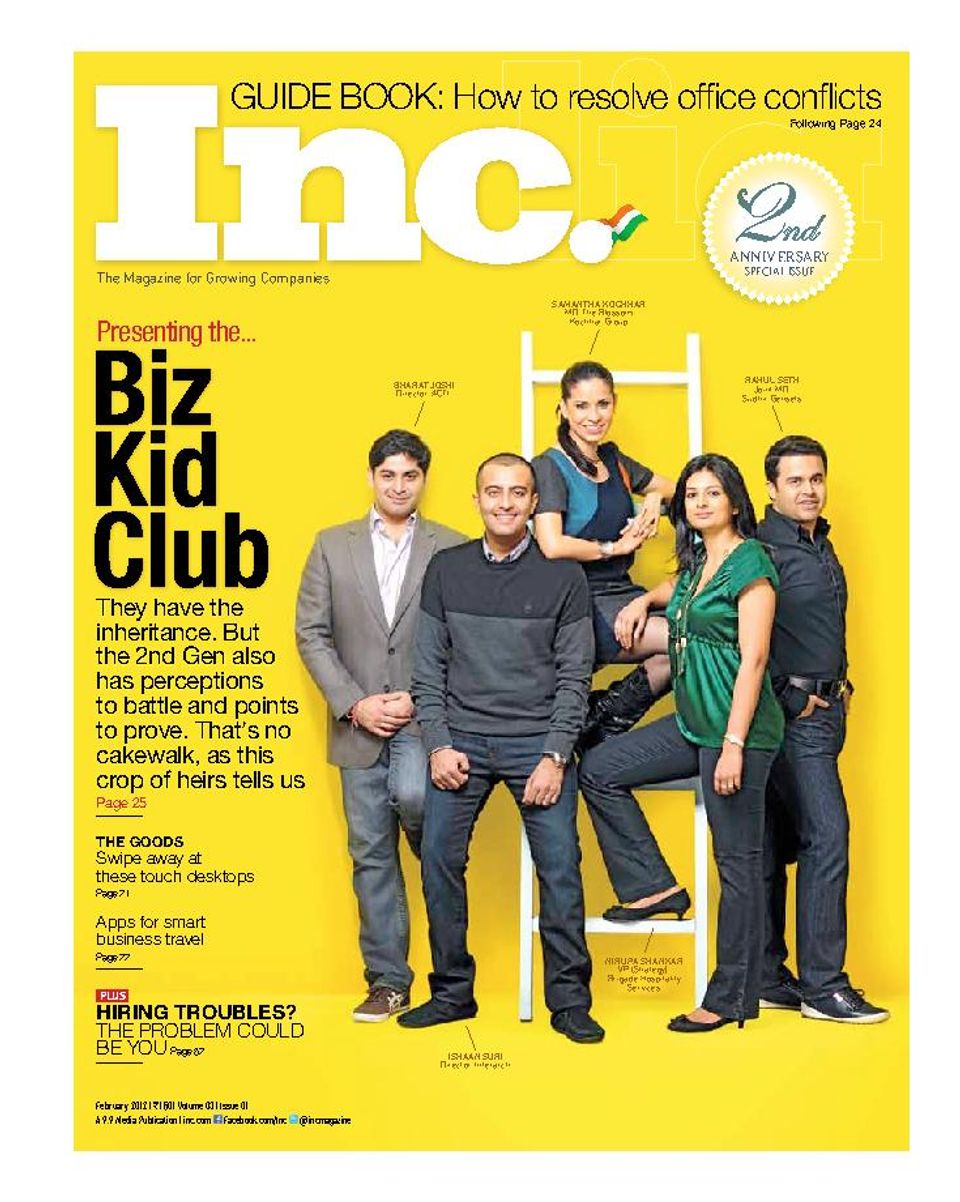 Get digital access to Inc India - February 2012 issue | Magzter.com