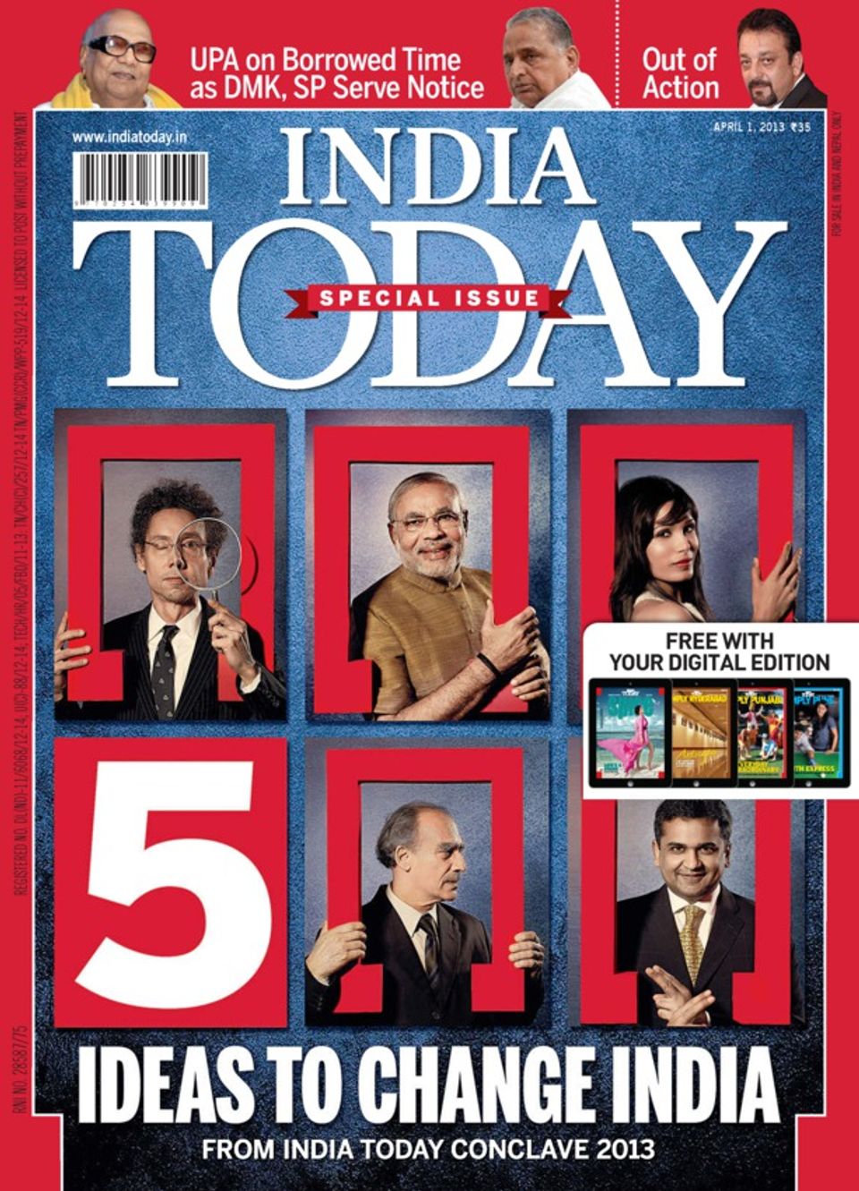 India Today-April 1,2013 Magazine - Get your Digital Subscription