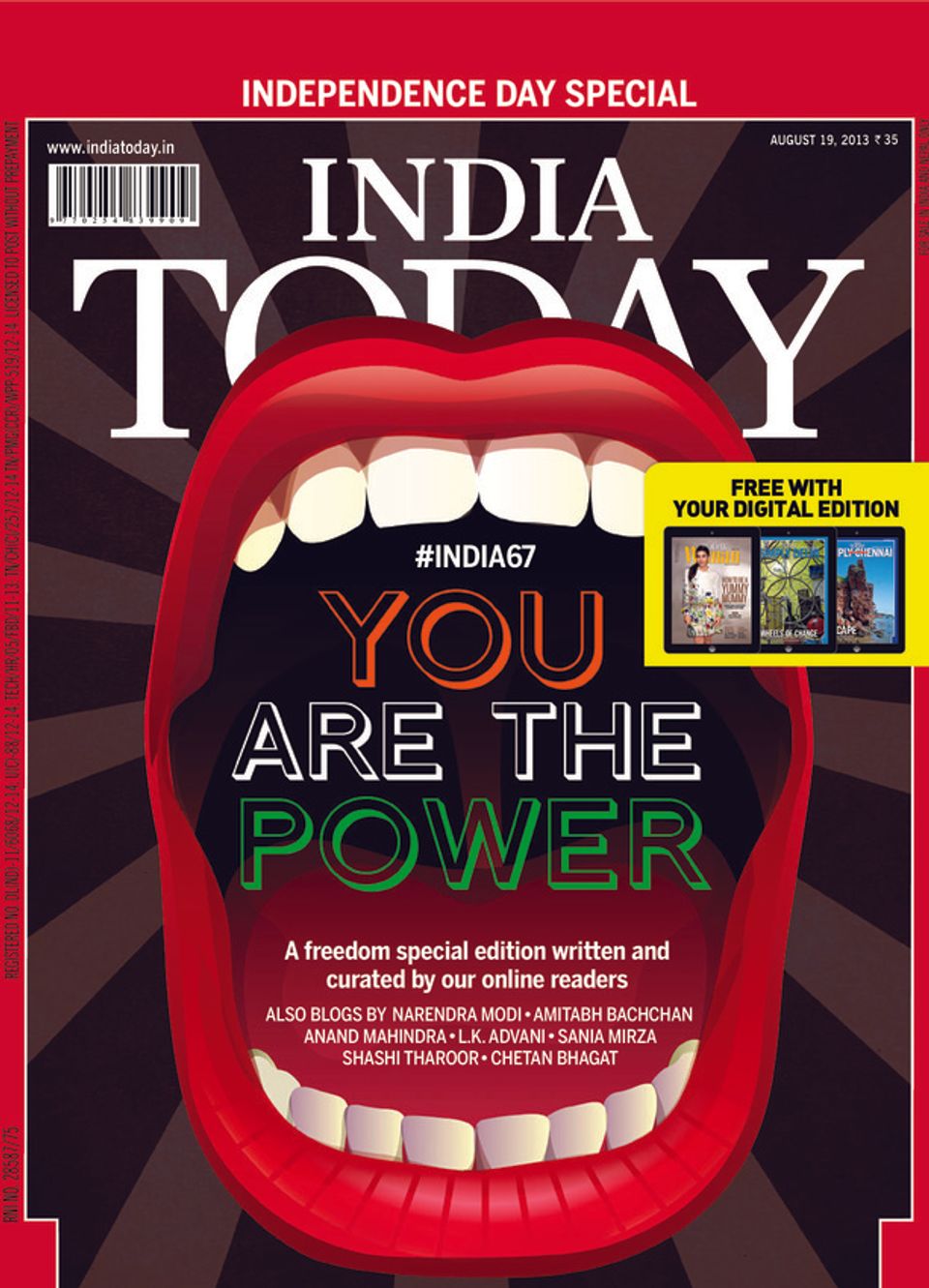 Get digital access to India Today - August 19 2013 issue | Magzter.com