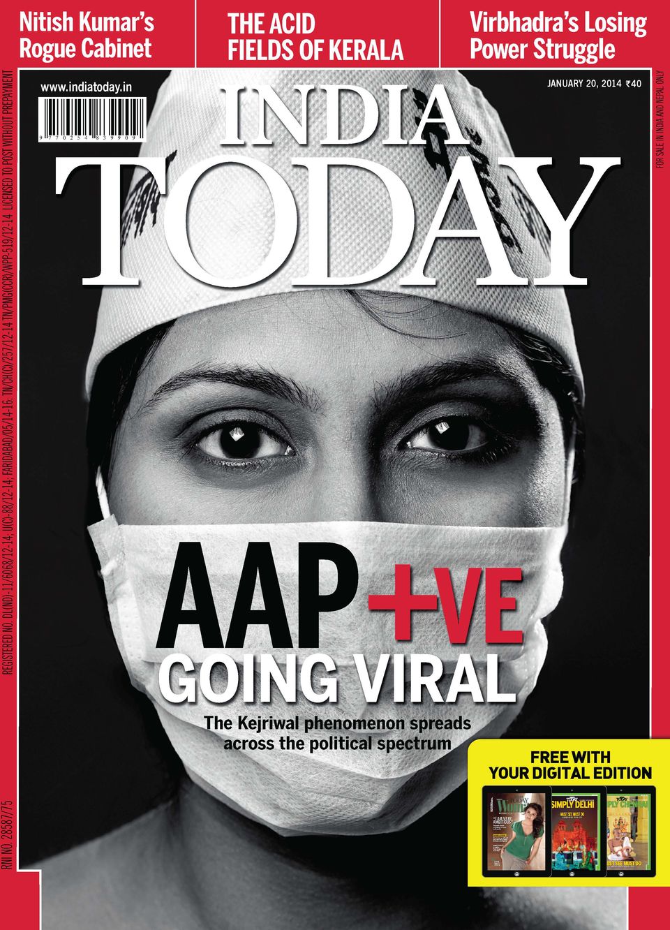 India Today-January 20, 2014 Magazine - Get your Digital Subscription
