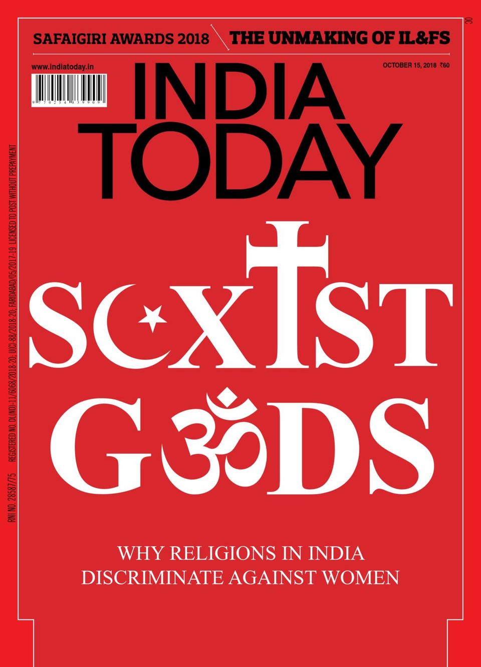 Get digital access to India Today - October 15, 2018 issue | Magzter.com