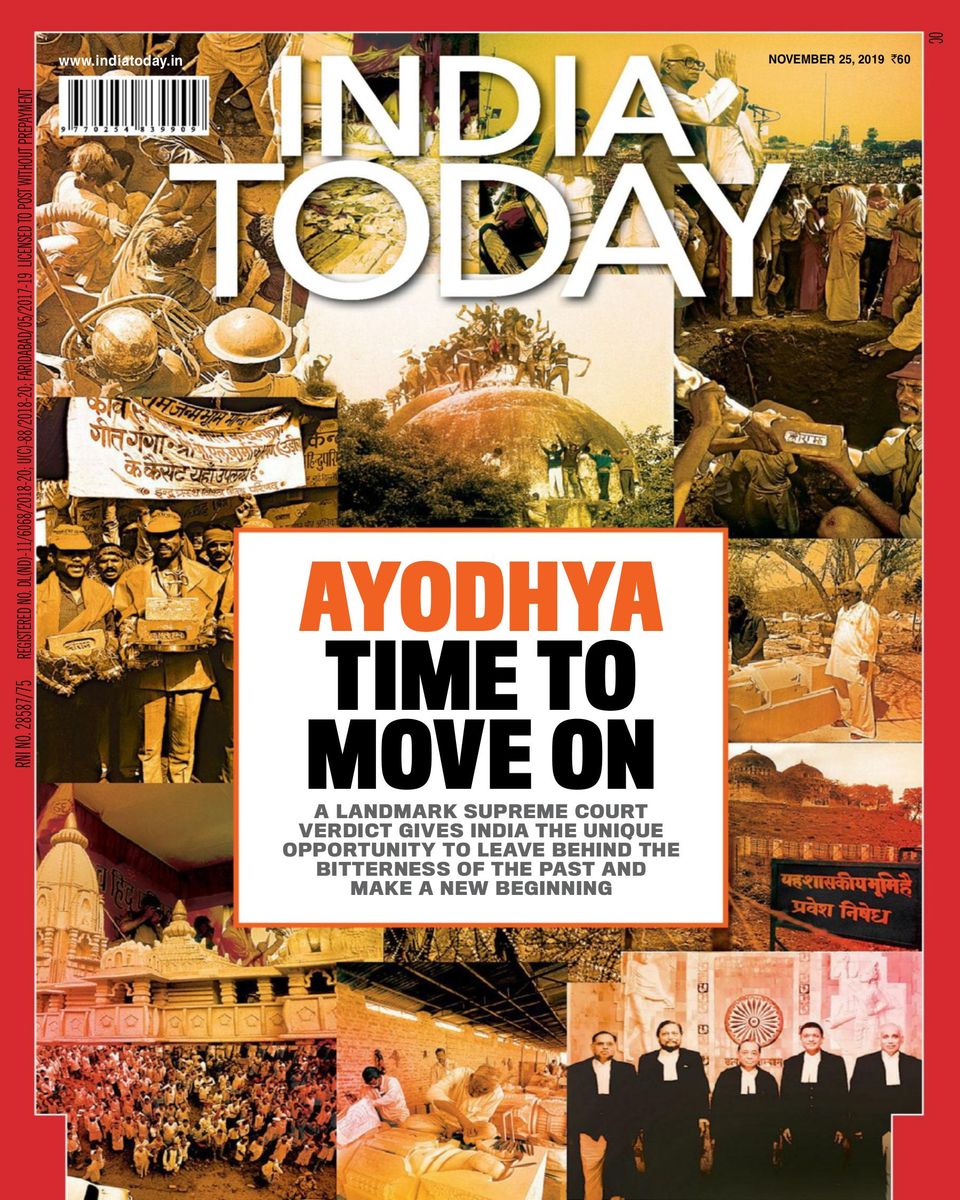 Get digital access to India Today - November 25, 2019 issue | Magzter.com