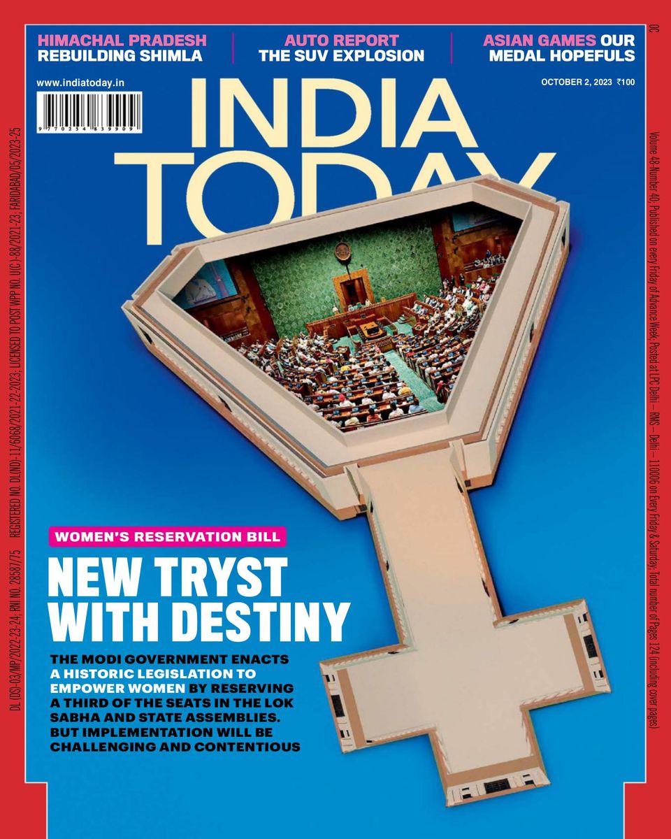 Get digital access to India Today - October 02, 2023 issue | Magzter.com