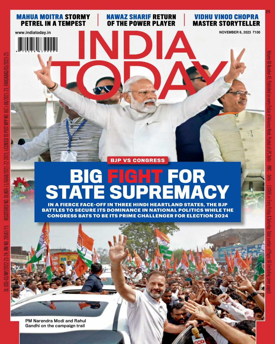 Get digital access to India Today - November 06, 2023 issue | Magzter.com