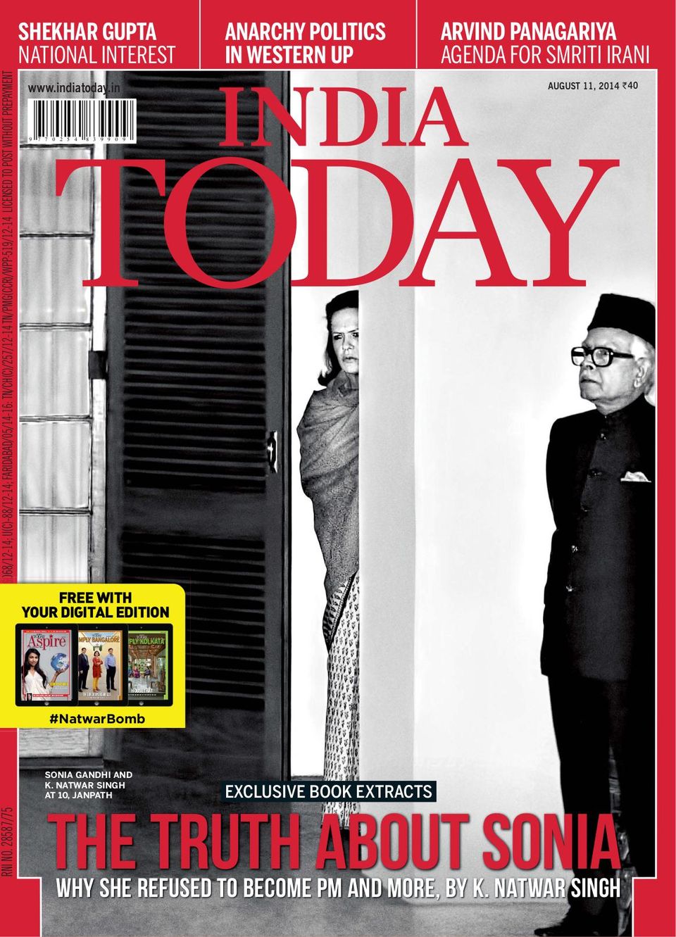 Get digital access to India Today - August 11, 2014 issue | Magzter.com
