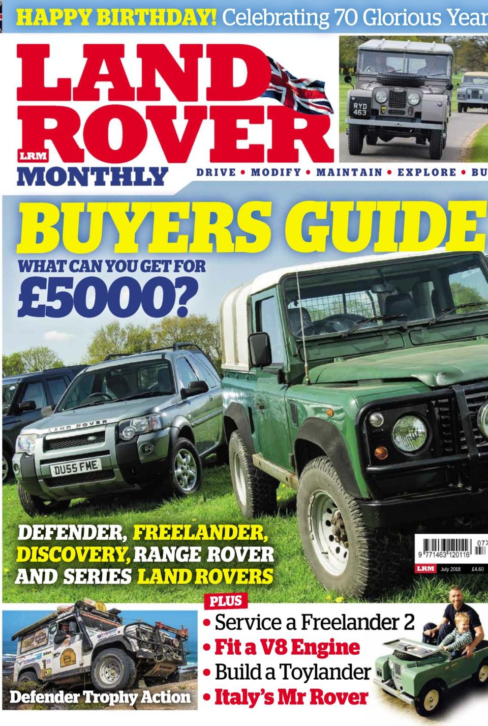 Land Rover Monthly-July 2018 Magazine - Get your Digital Subscription