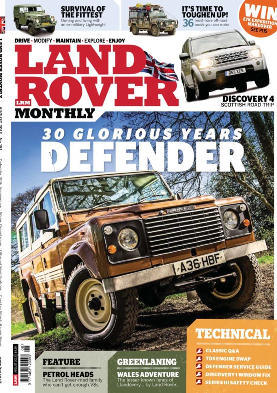 Land Rover Monthly-August 2013 Magazine - Get your Digital Subscription