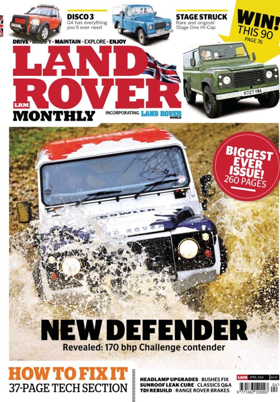 Land Rover Monthly-April 2014 Magazine - Get your Digital Subscription