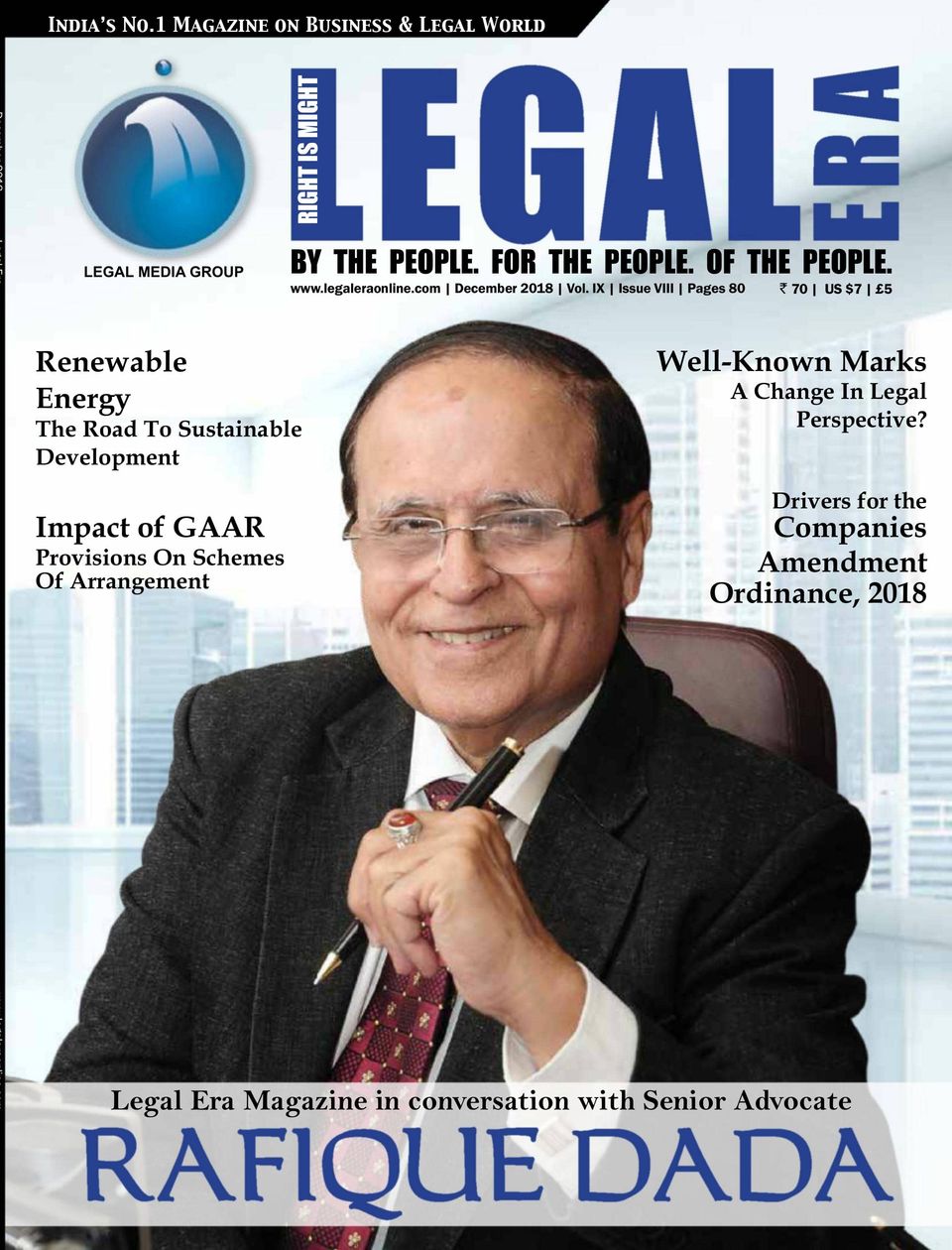 Get digital access to Legal Era - December 2018 issue | Magzter.com