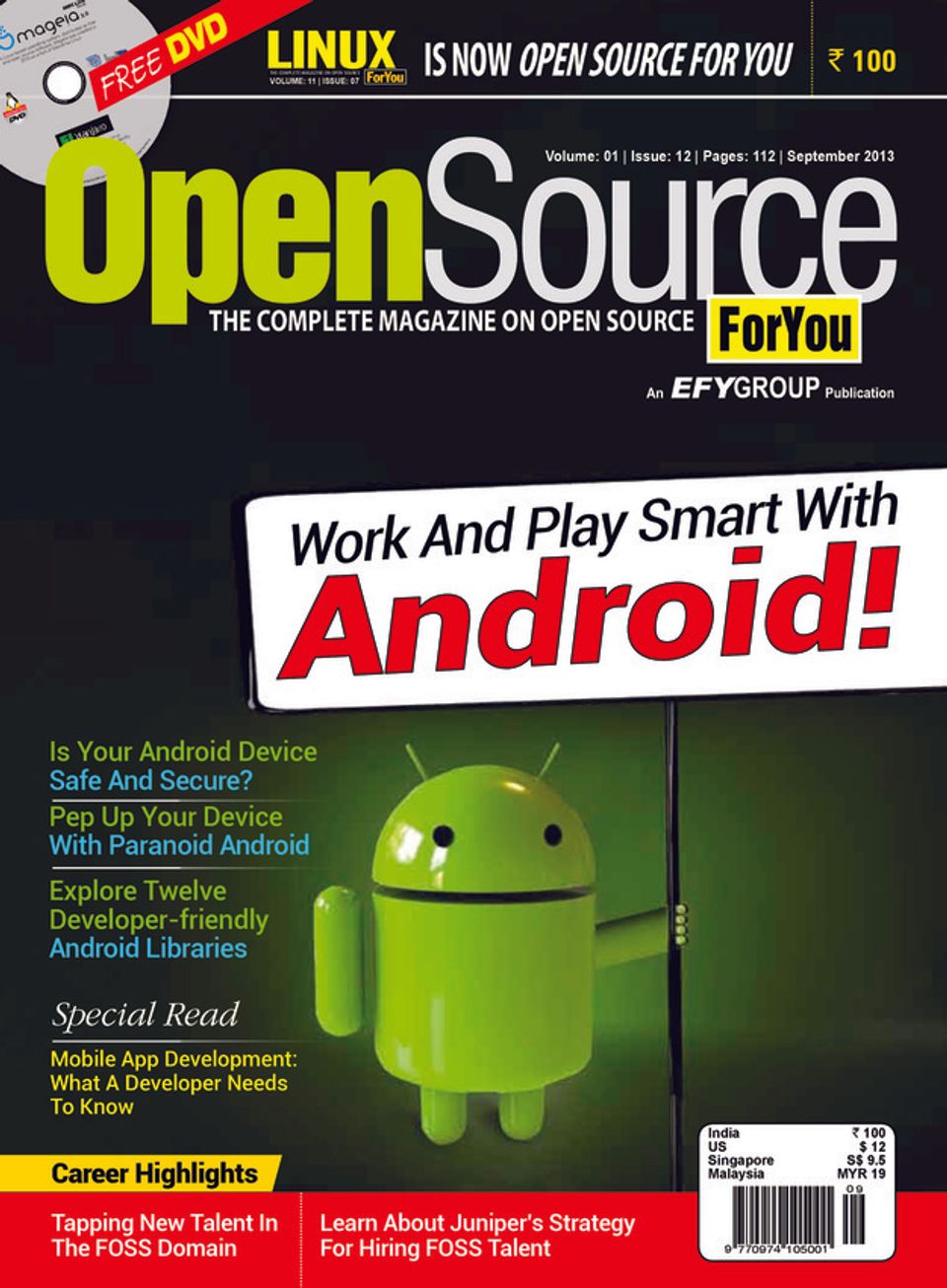 Open Source For You-September 2013 Magazine - Get your Digital Subscription