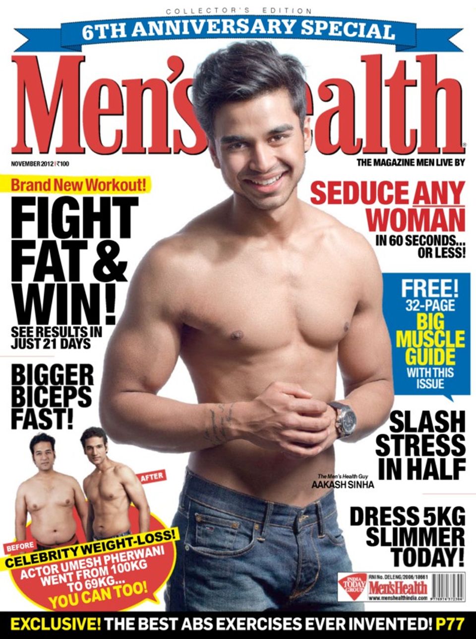Men's Health India-November 2012 Magazine - Get your Digital Subscription