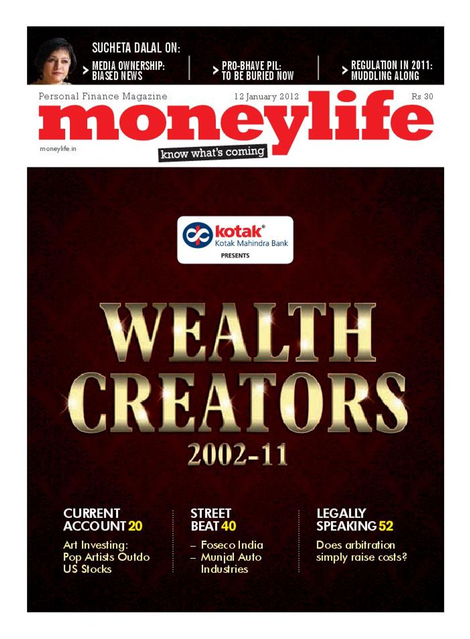 Get digital access to Moneylife - 12 January 2012 issue | Magzter.com