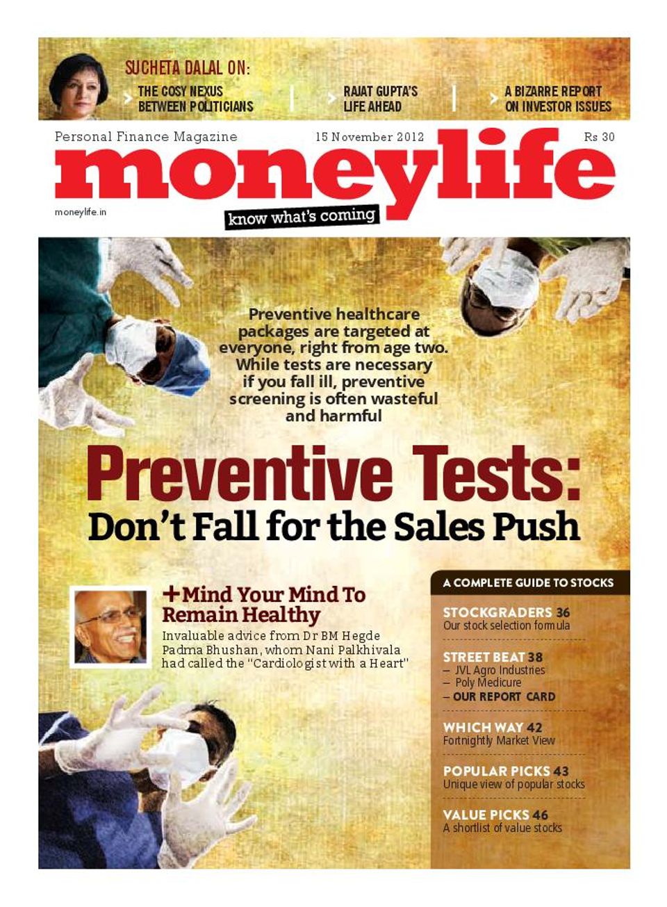 Moneylife-November 15 2012 Magazine - Get your Digital Subscription