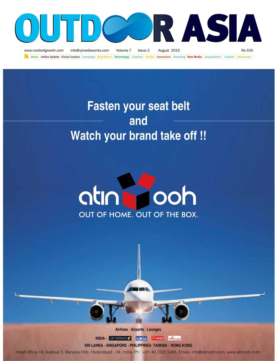 OUTDOOR ASIA-August 2015 Magazine - Get your Digital Subscription