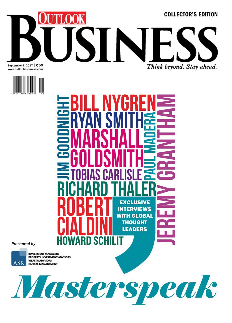 Outlook Business-September 1, 2017 Magazine - Get your Digital Subscription