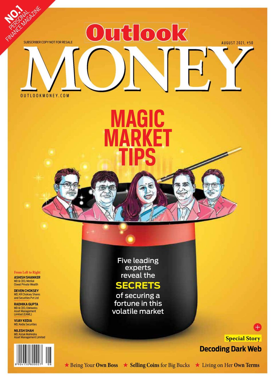Get digital access to Outlook Money - August 2021 issue | Magzter.com