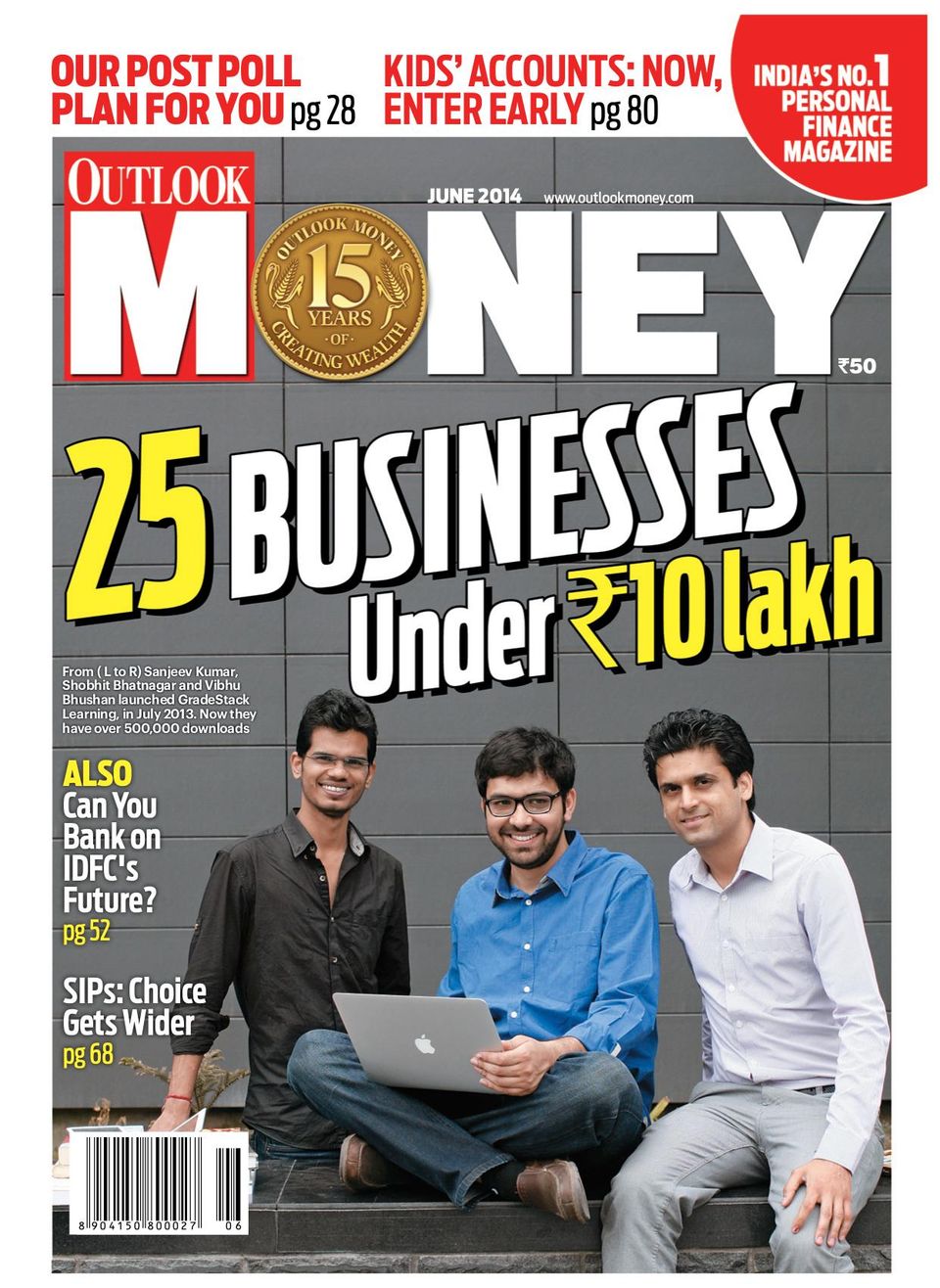 Get digital access to Outlook Money - June 2014 issue | Magzter.com
