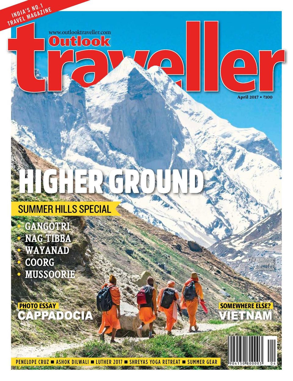 Outlook Traveller-April 2017 Magazine - Get your Digital Subscription