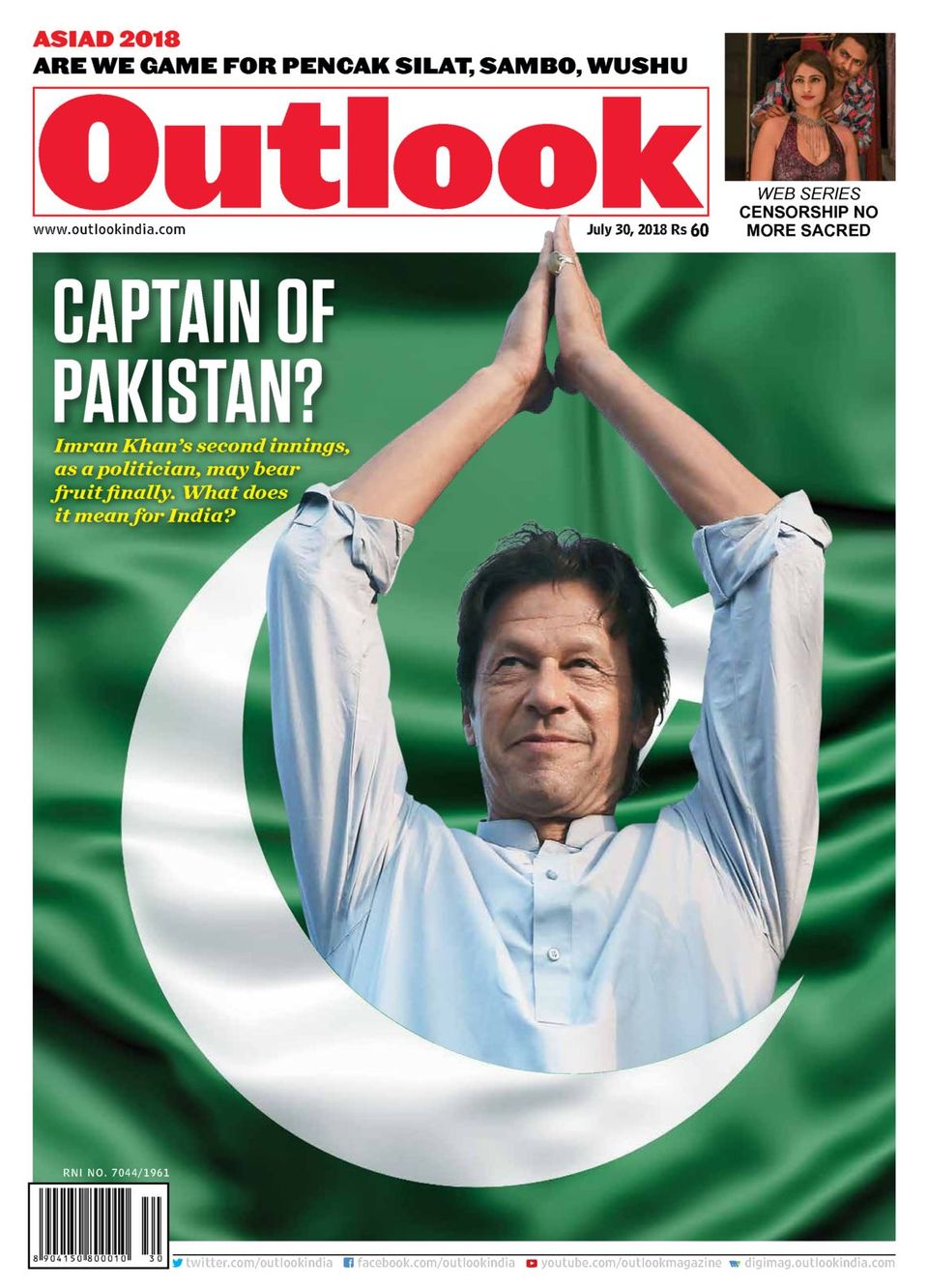 Outlook-July 30, 2018 Magazine - Get your Digital Subscription
