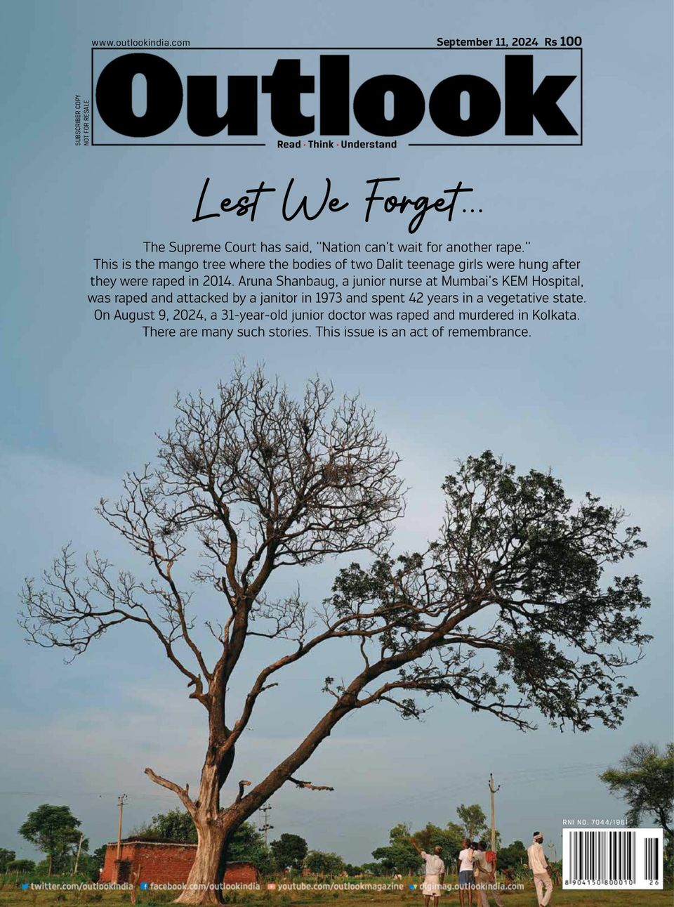 Outlook Magazine - Get your Digital Subscription