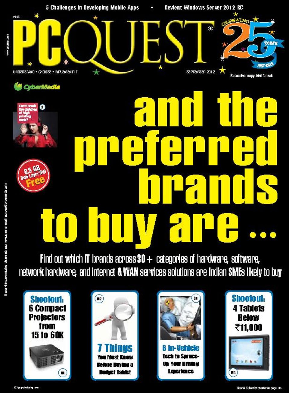 Get digital access to PCQuest - September 2012 issue | Magzter.com