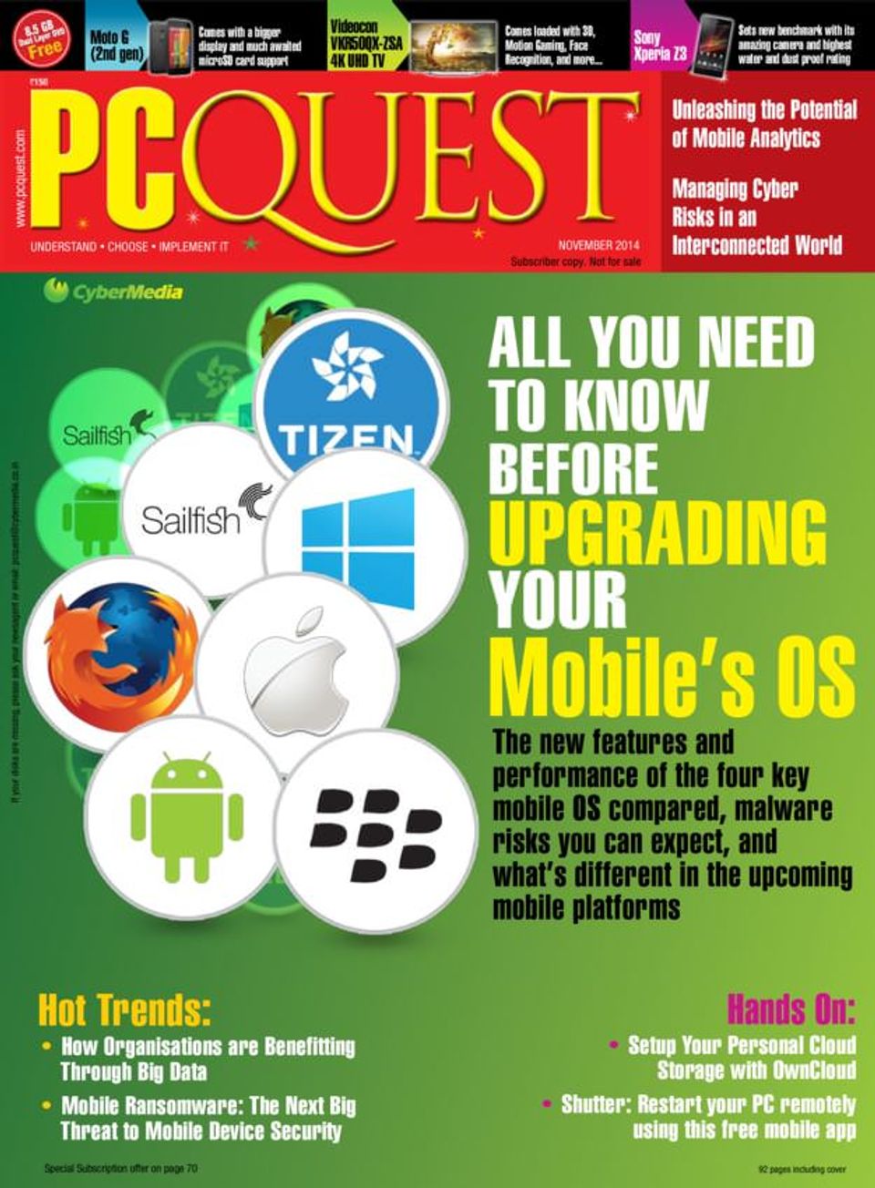 Get digital access to PCQuest - November, 2014 issue | Magzter.com